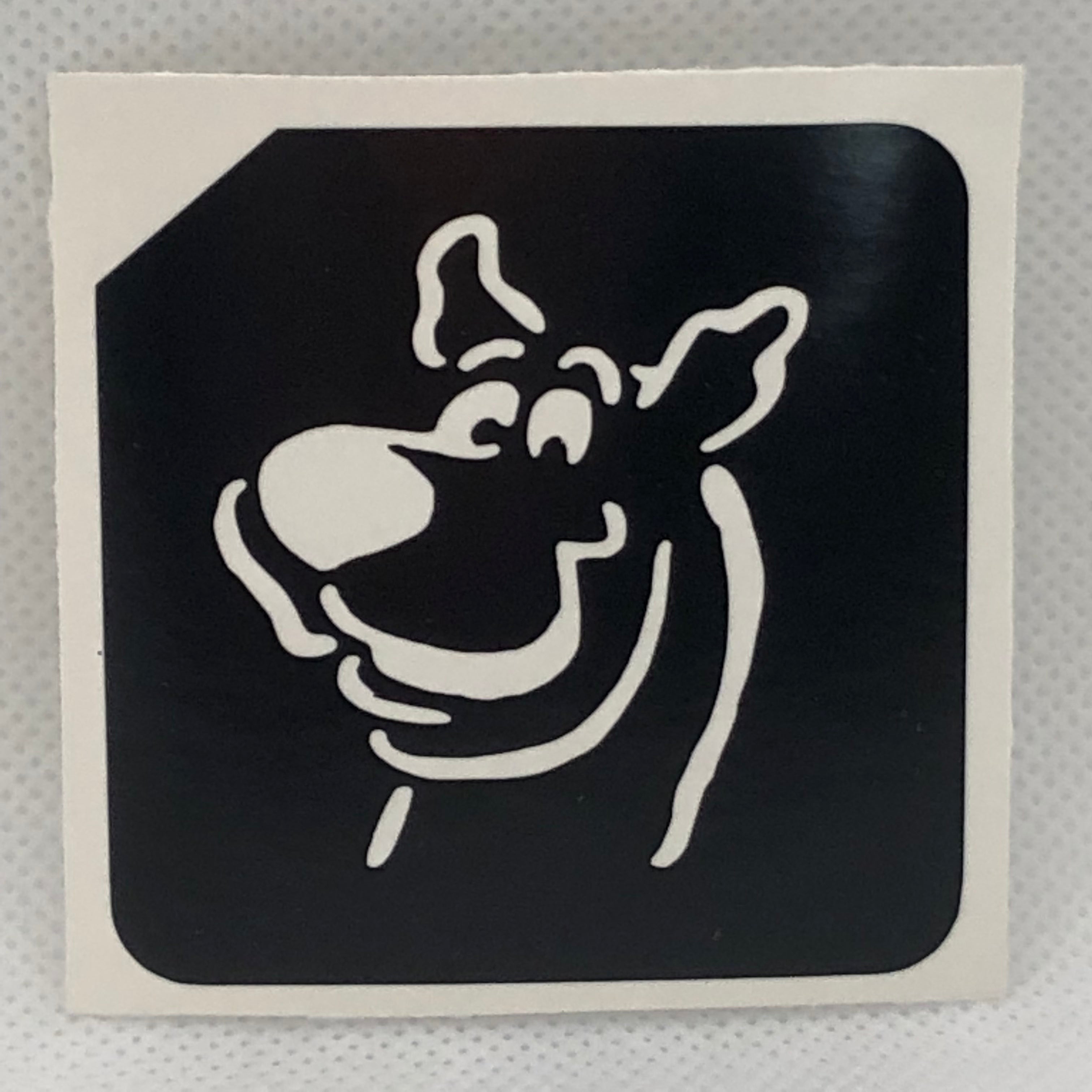 Scooby Face - 10pk – Stickers n Stencils